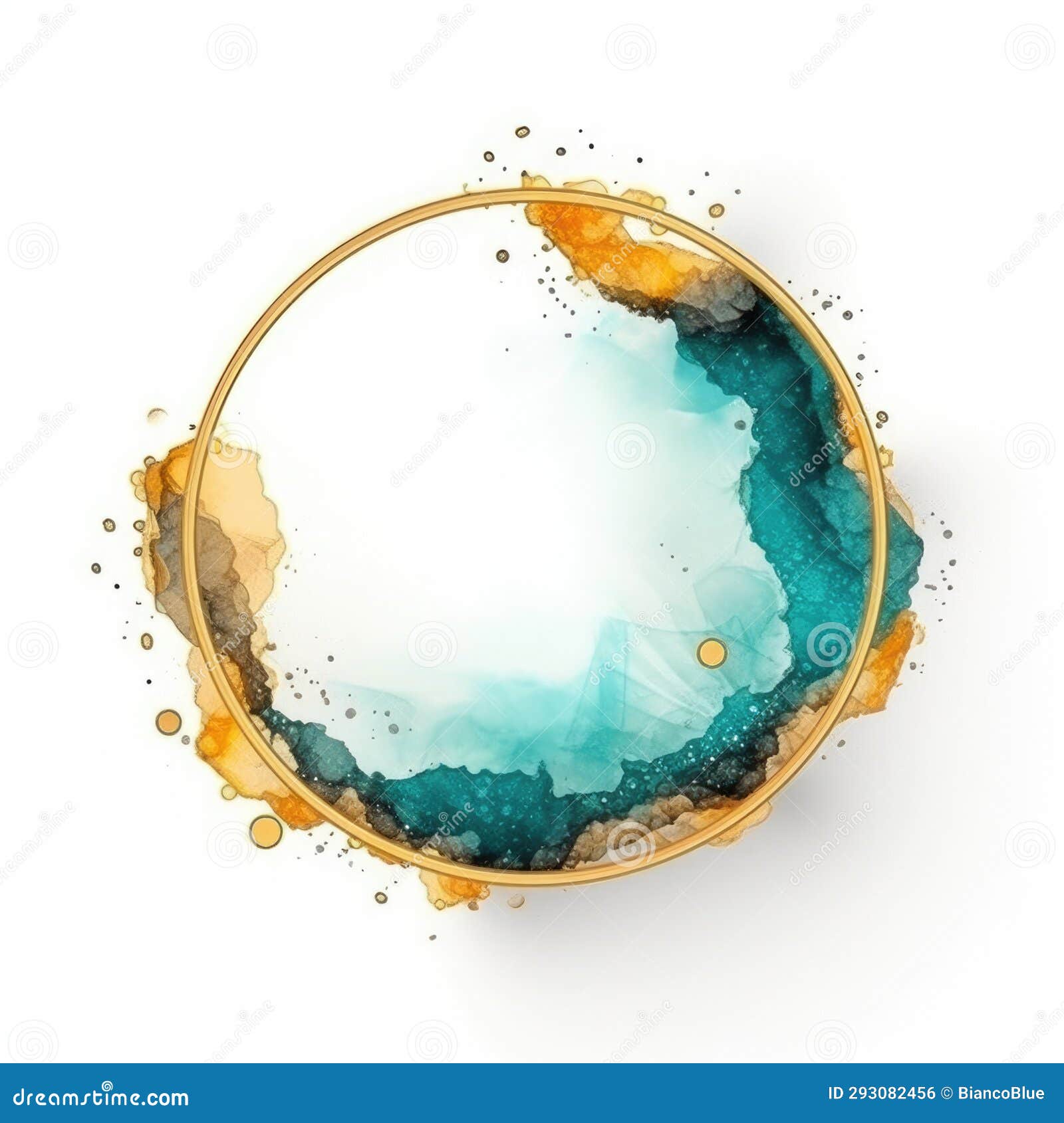 Artistic Frame for Design Advertising Placement and Buzzy Logo ...