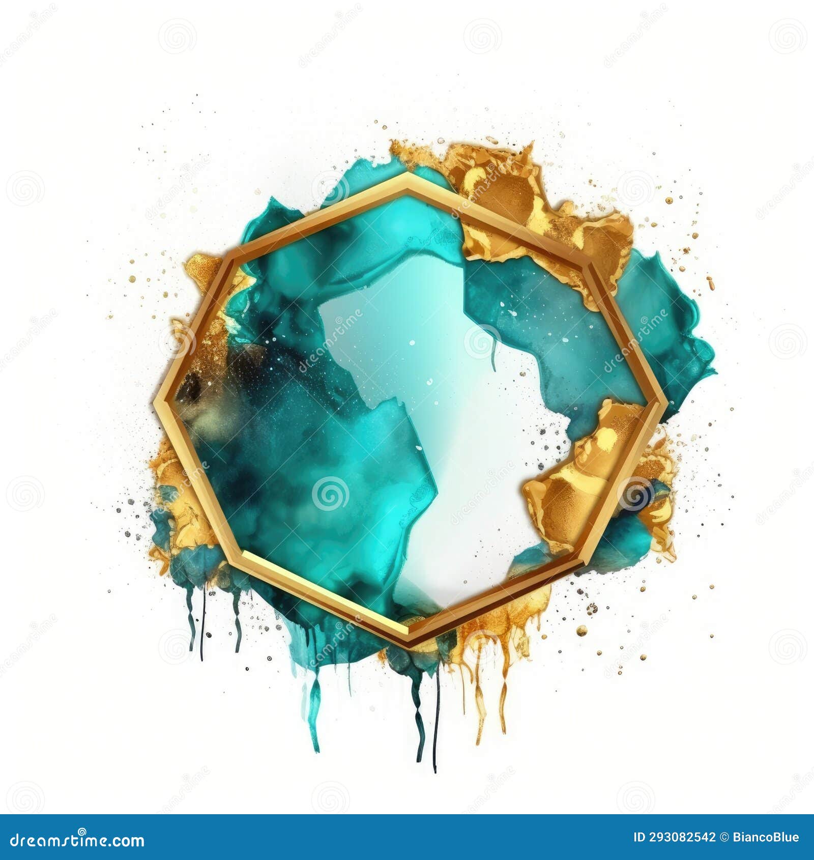 Artistic Frame for Design Advertising Placement and Buzzy Logo ...