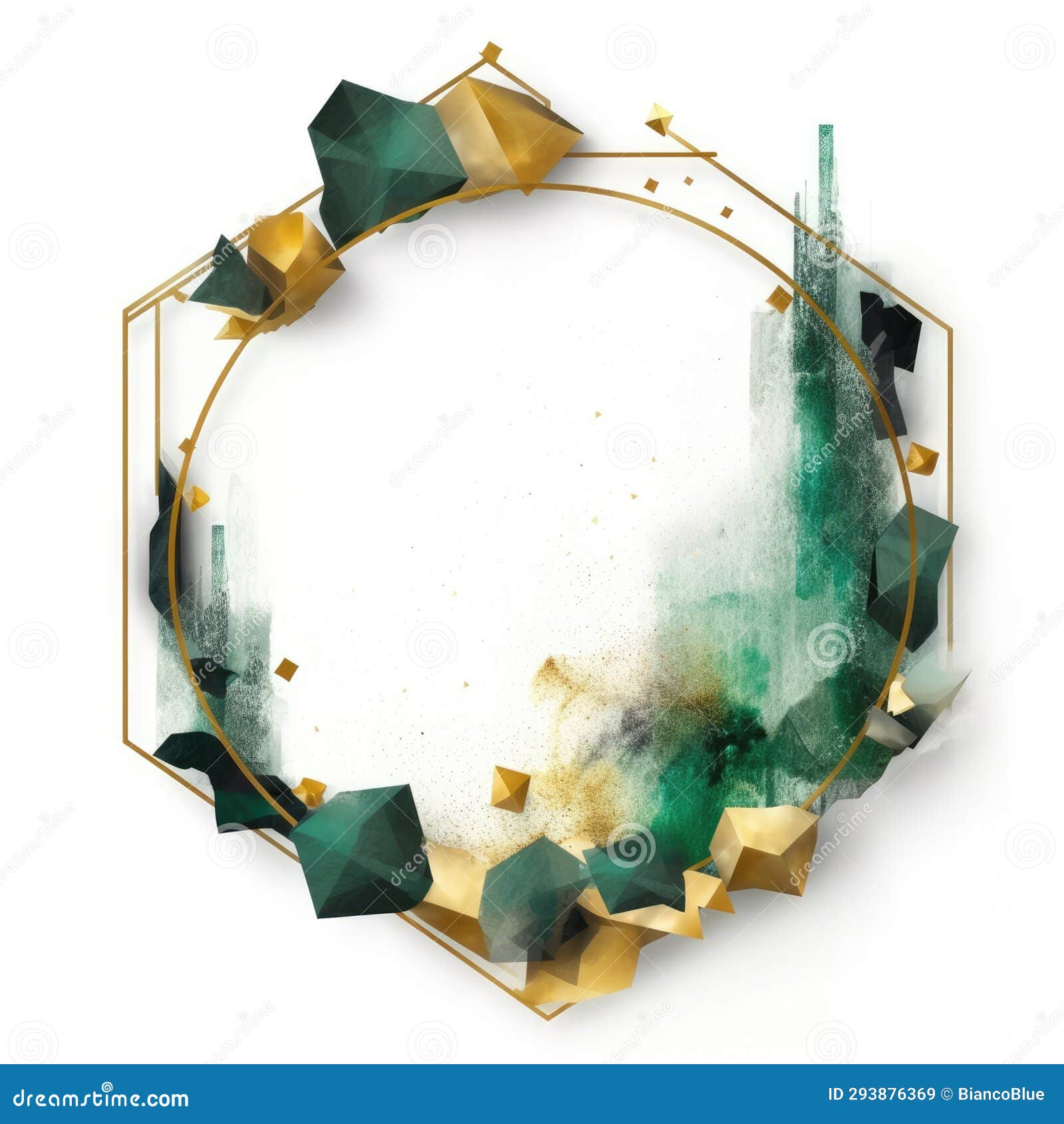 Artistic Frame for Design Advertising Placement and Buzzy Logo ...