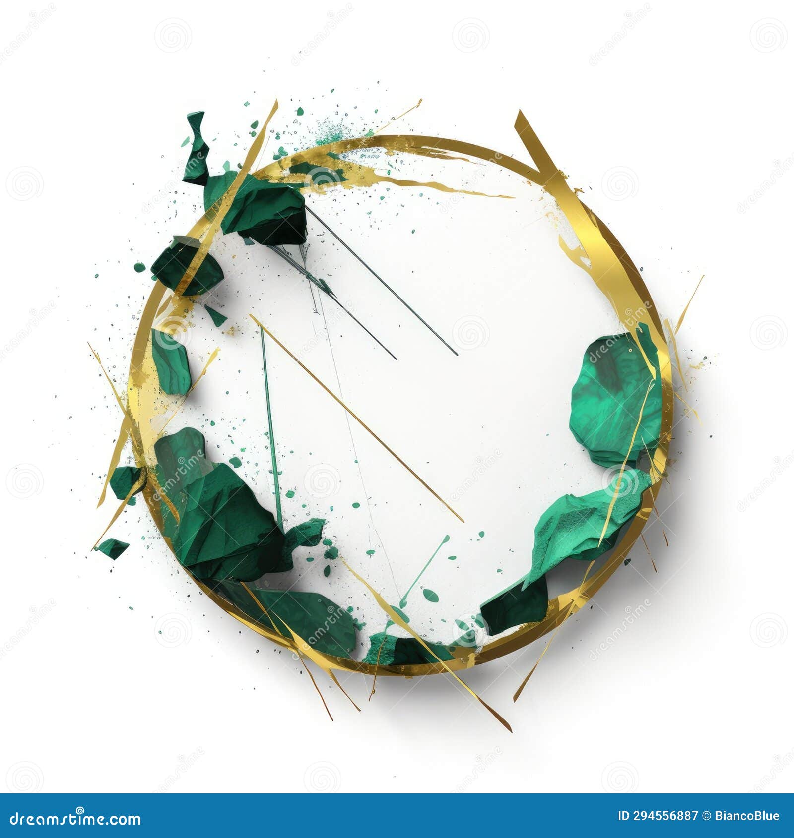 Artistic Frame for Design Advertising Placement and Buzzy Logo ...