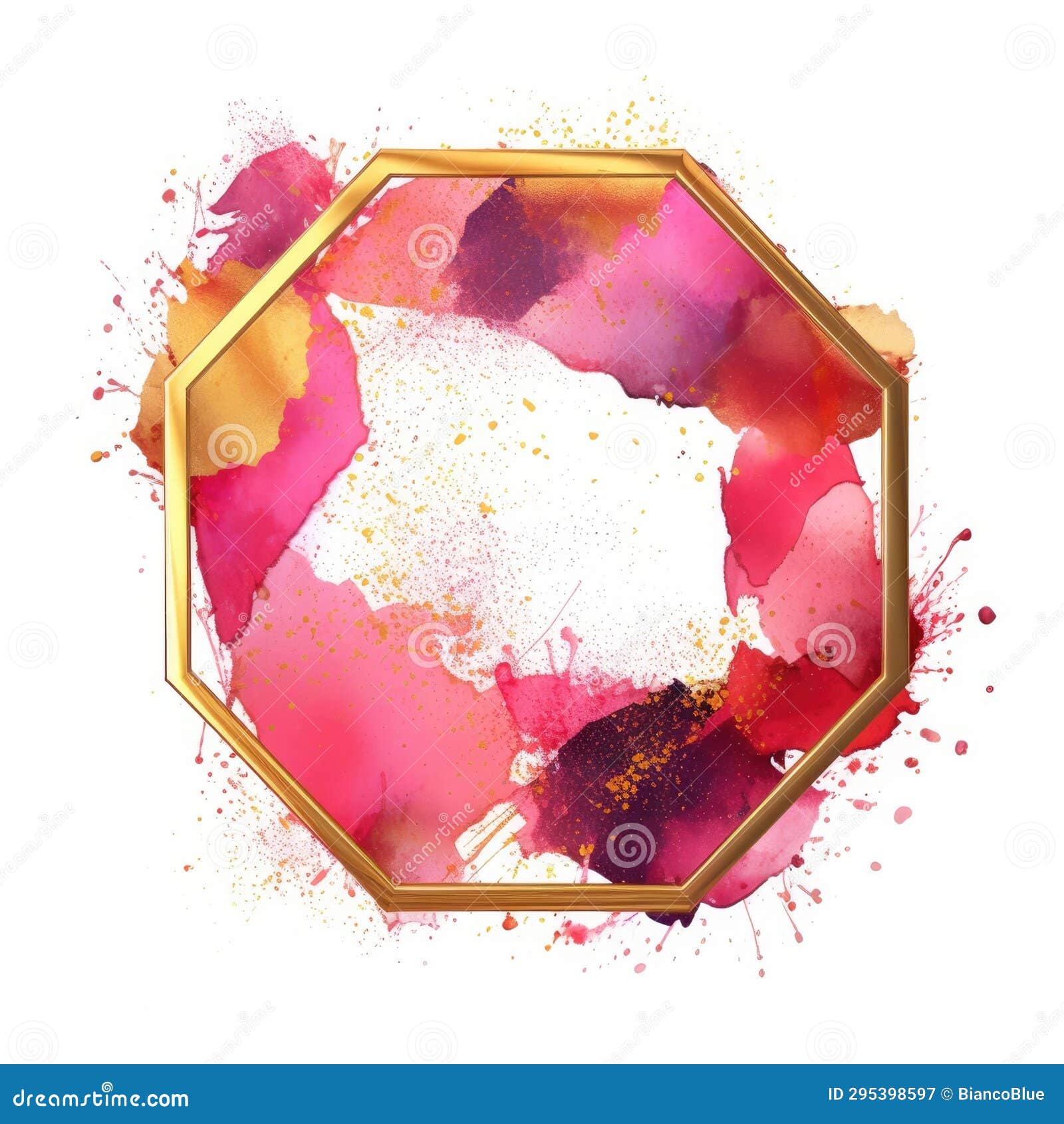 Artistic Frame for Design Advertising Placement and Buzzy Logo ...