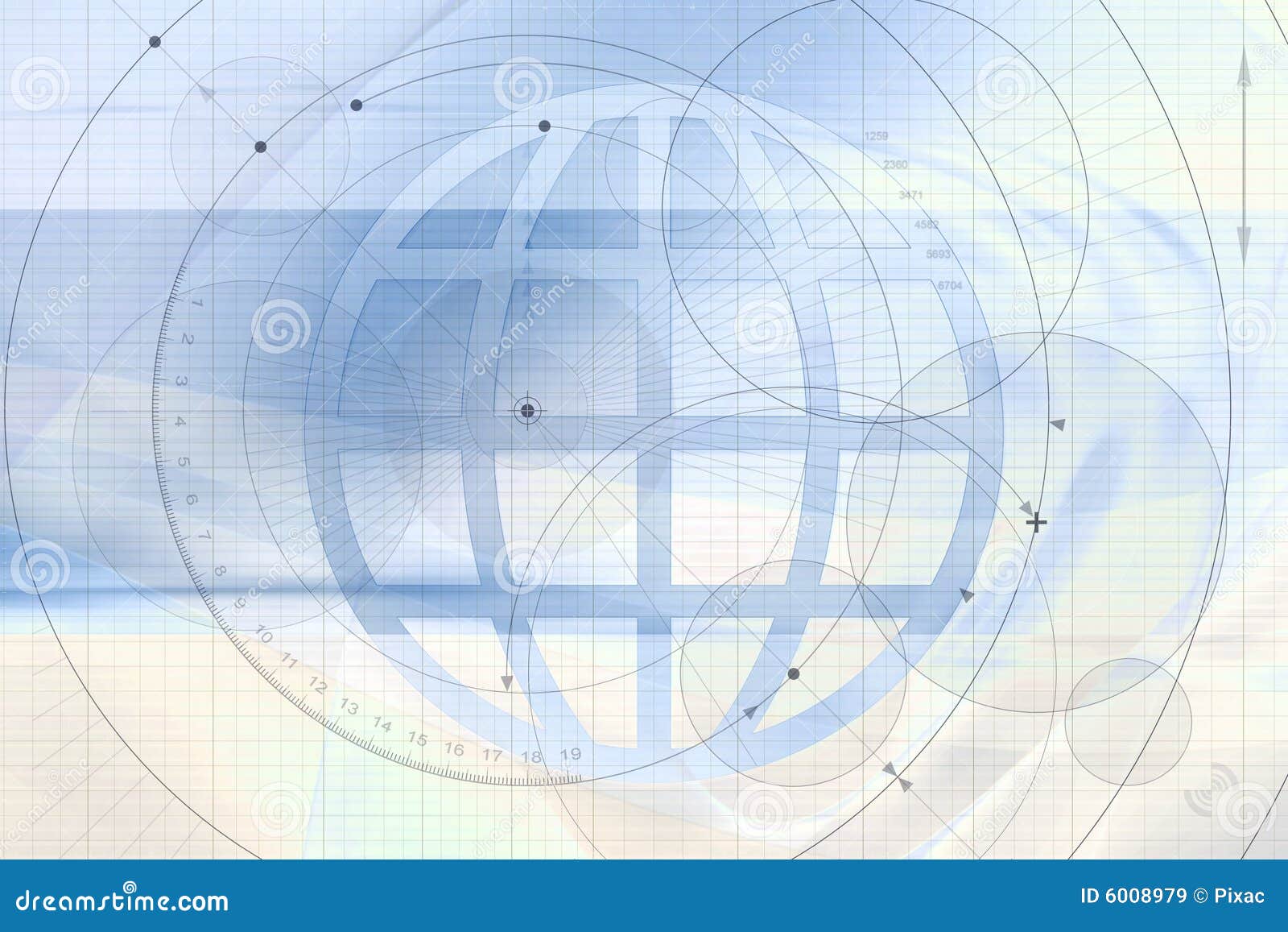 Artistic global background stock illustration. Illustration of circles ...