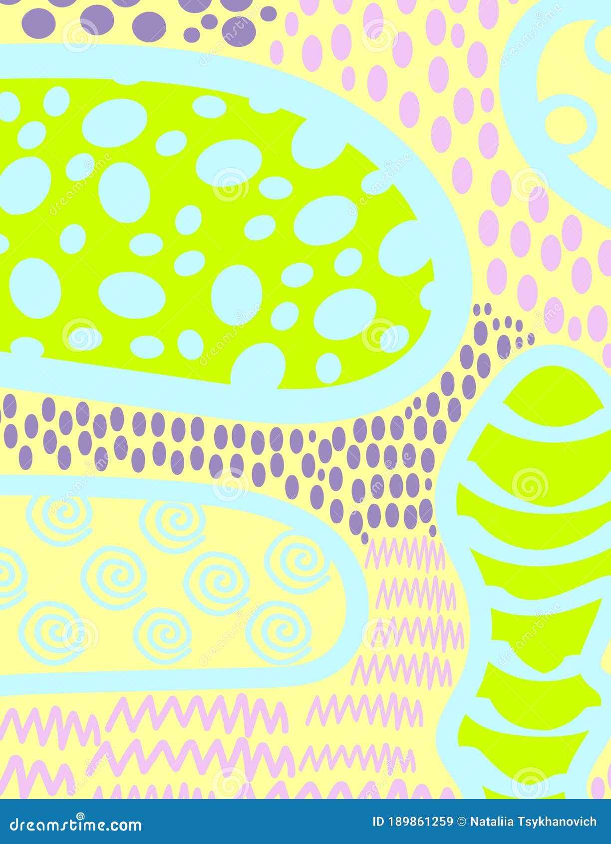 Artistic Header with Flowers and Leaves. Graphic Design. Hand Drawn ...