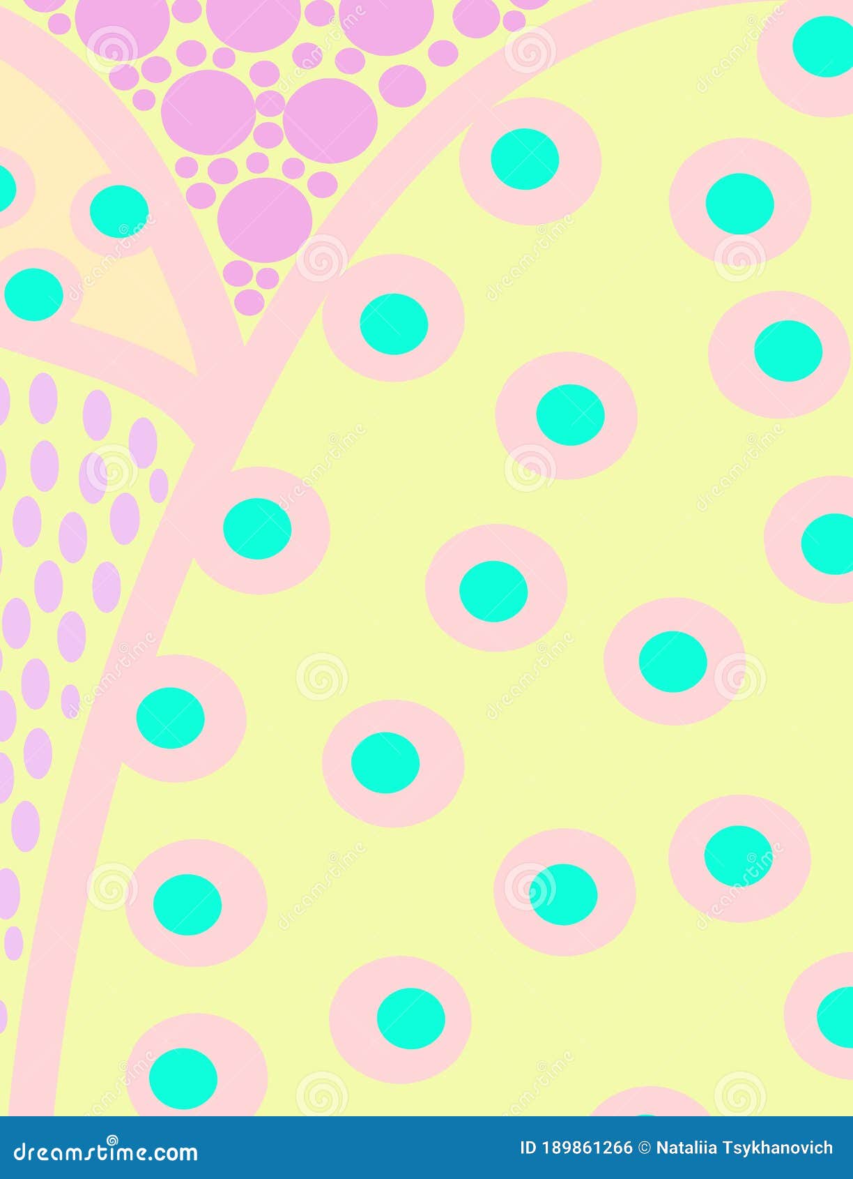 Artistic Header with Flowers and Leaves. Graphic Design. Hand Drawn ...