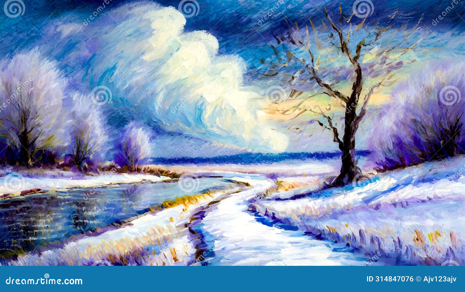 An Artistic Generated Image Inspired by a Impressionist Painting of a ...