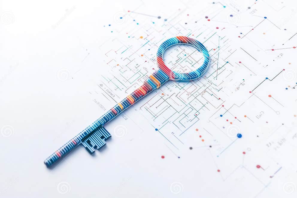 Data Key Insights Visualization Concept Stock Illustration ...