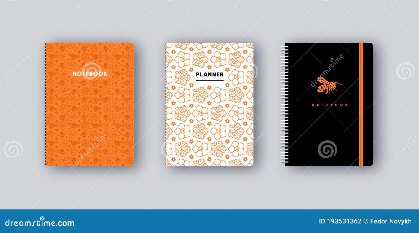 Artistic Notebook Covers Design Stock Vector - Illustration of ...