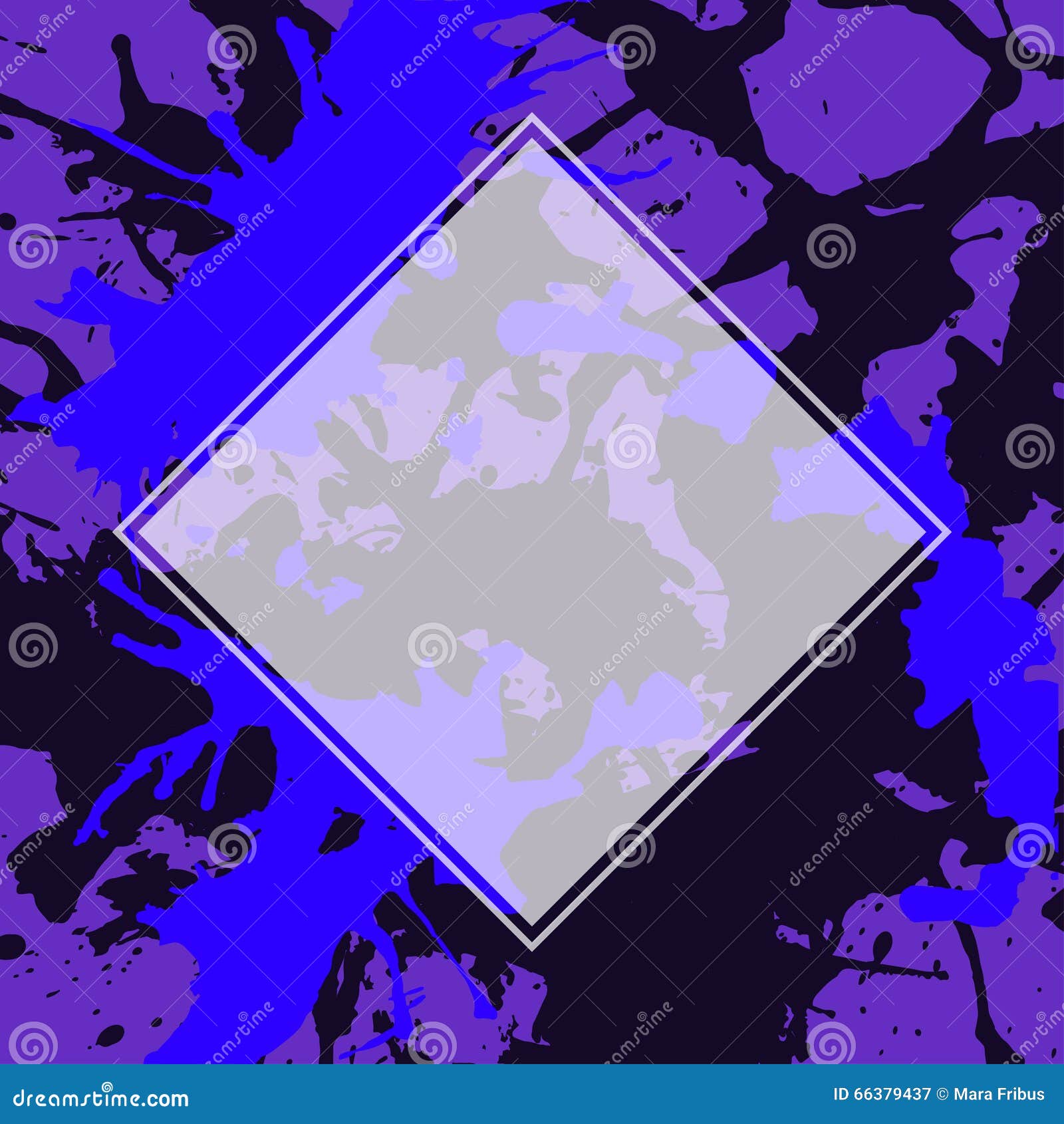 Artistic Paint Splashes Template Stock Vector - Illustration of black ...