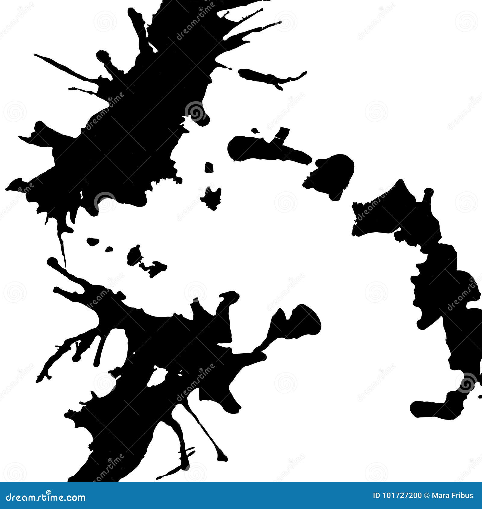 Artistic Paint Splashes Texture Stock Vector - Illustration of spray ...