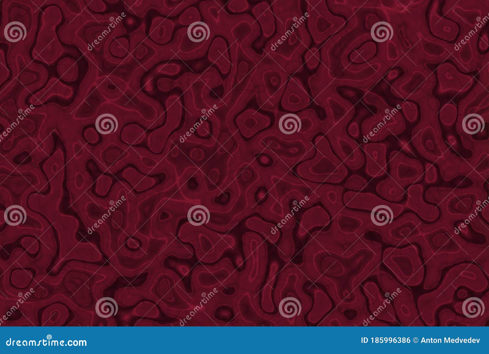 Artistic Pattern with Round Shapes Computer Graphic Background or ...
