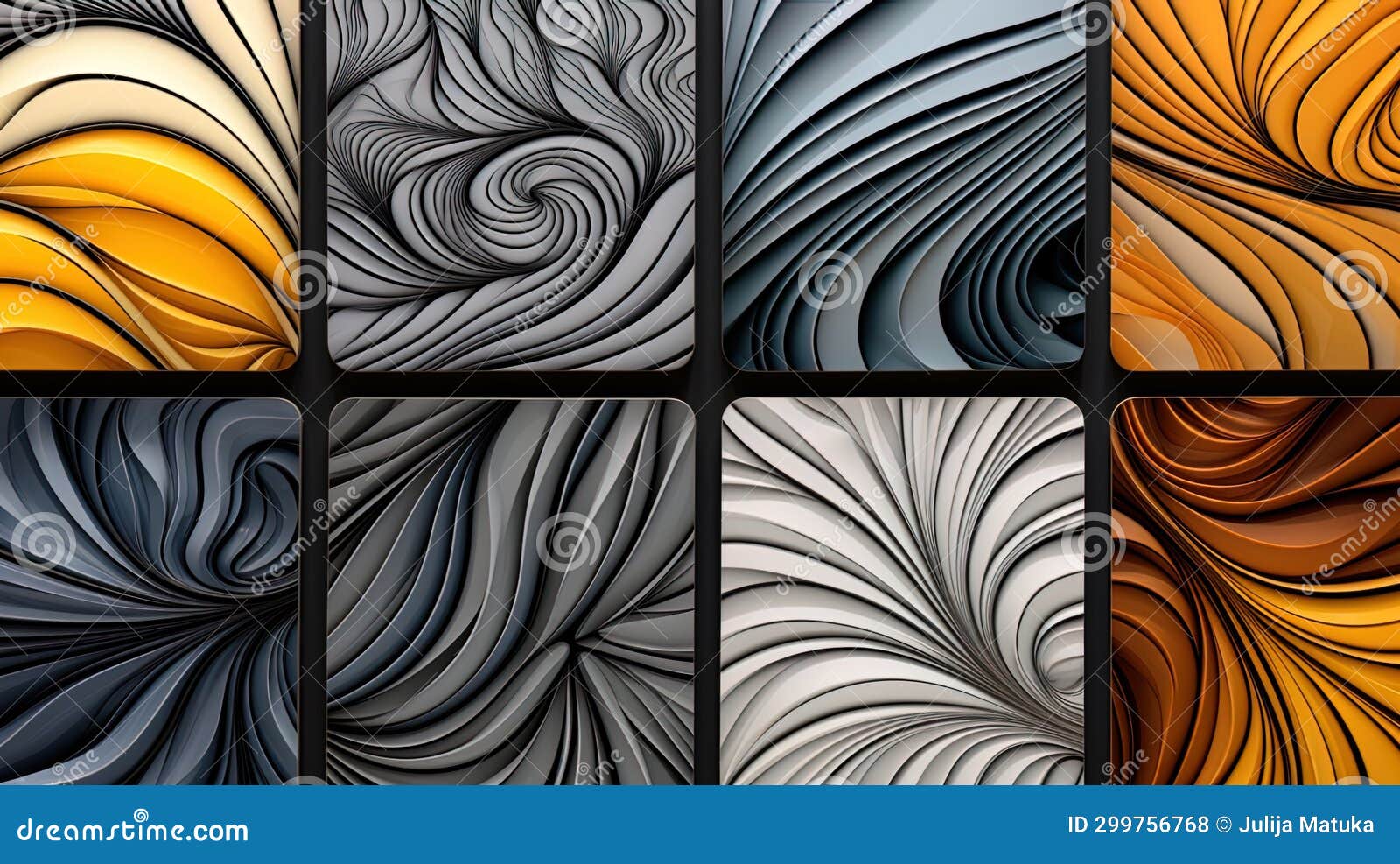 Artistic Patterns with Art Lessons Stock Illustration - Illustration of ...