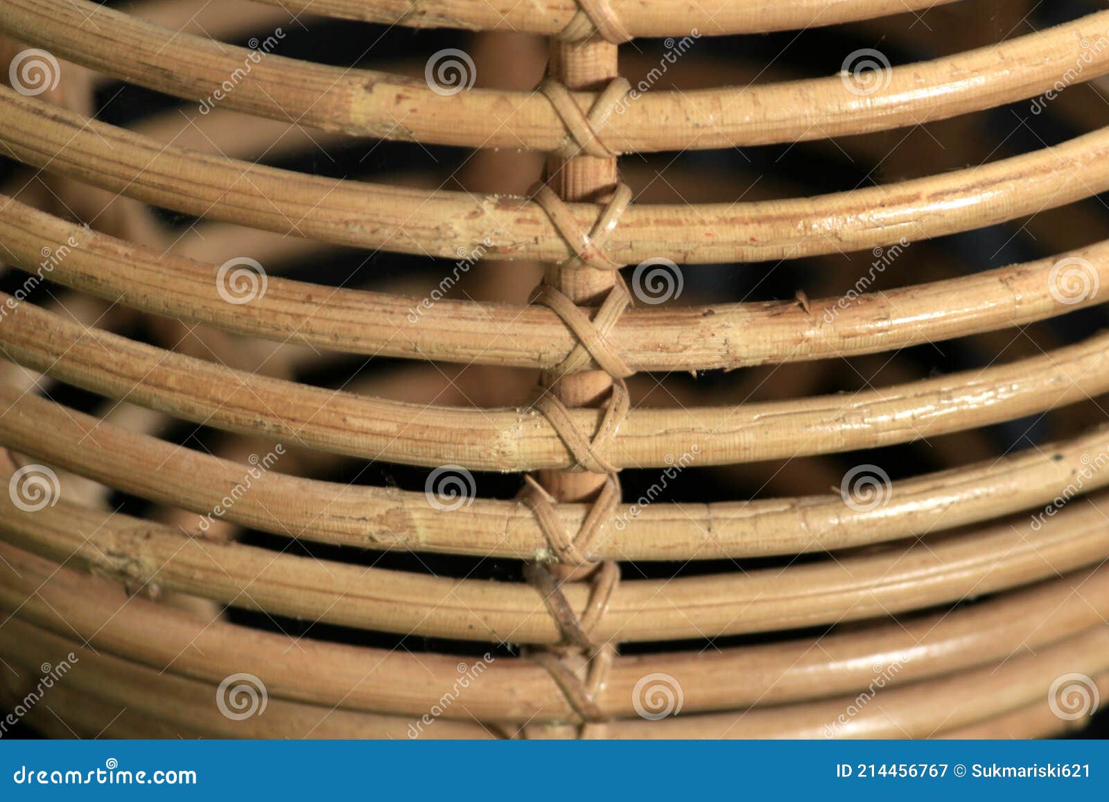 Artistic Patterns and Textures from Rattan Handicrafts Stock Image ...