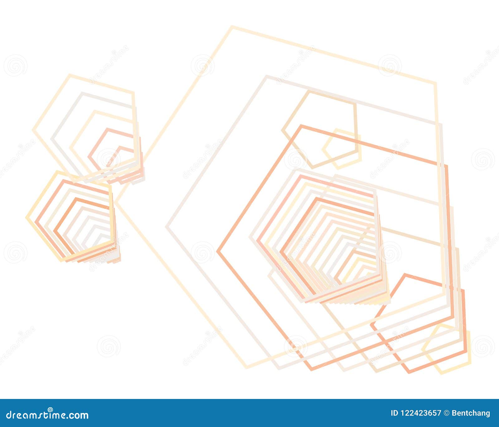 Artistic Pentagon Background Pattern Abstract. Effect, Backdrop, Messy ...