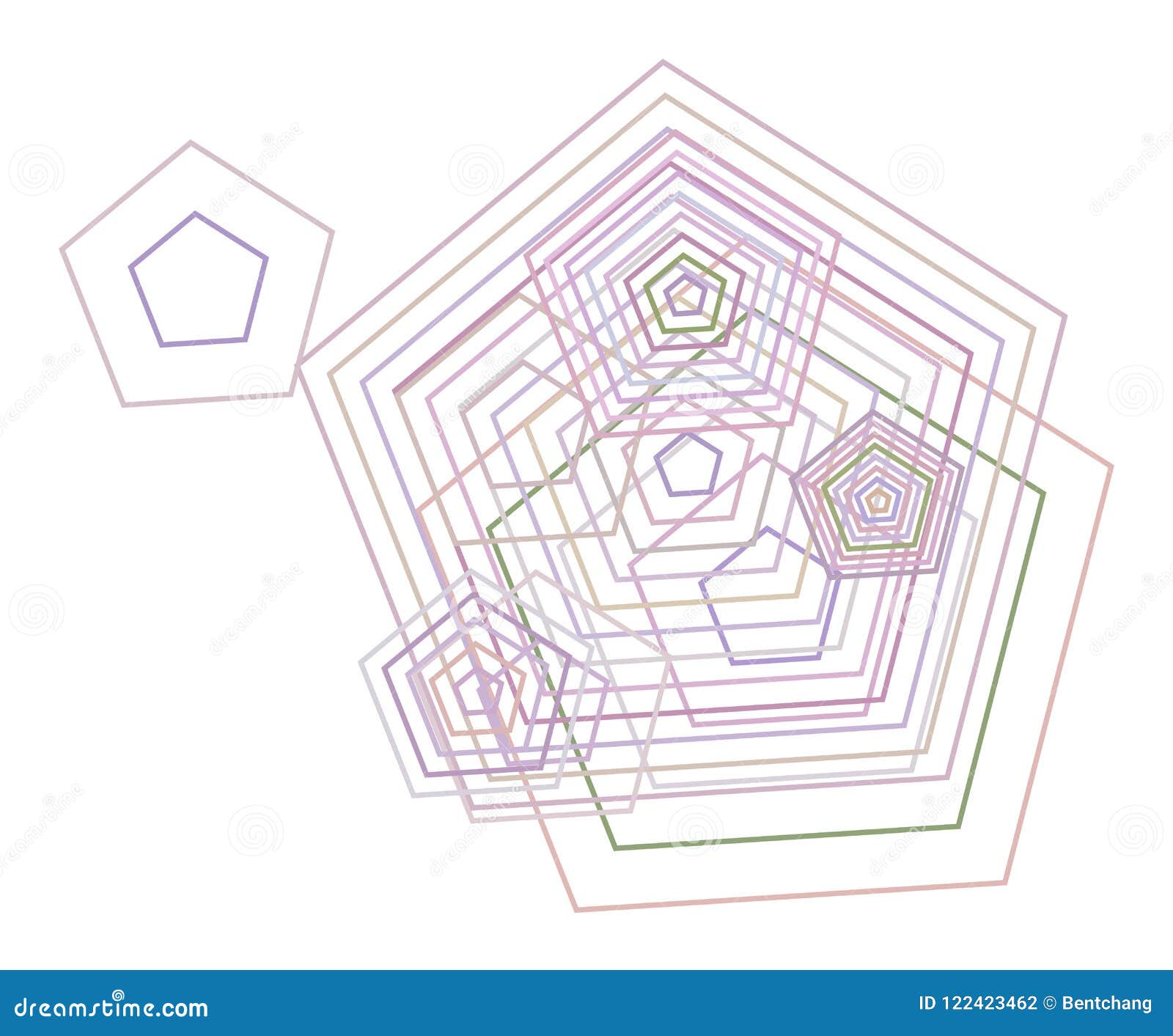 Artistic Pentagon Background Pattern Abstract. Texture, Messy ...