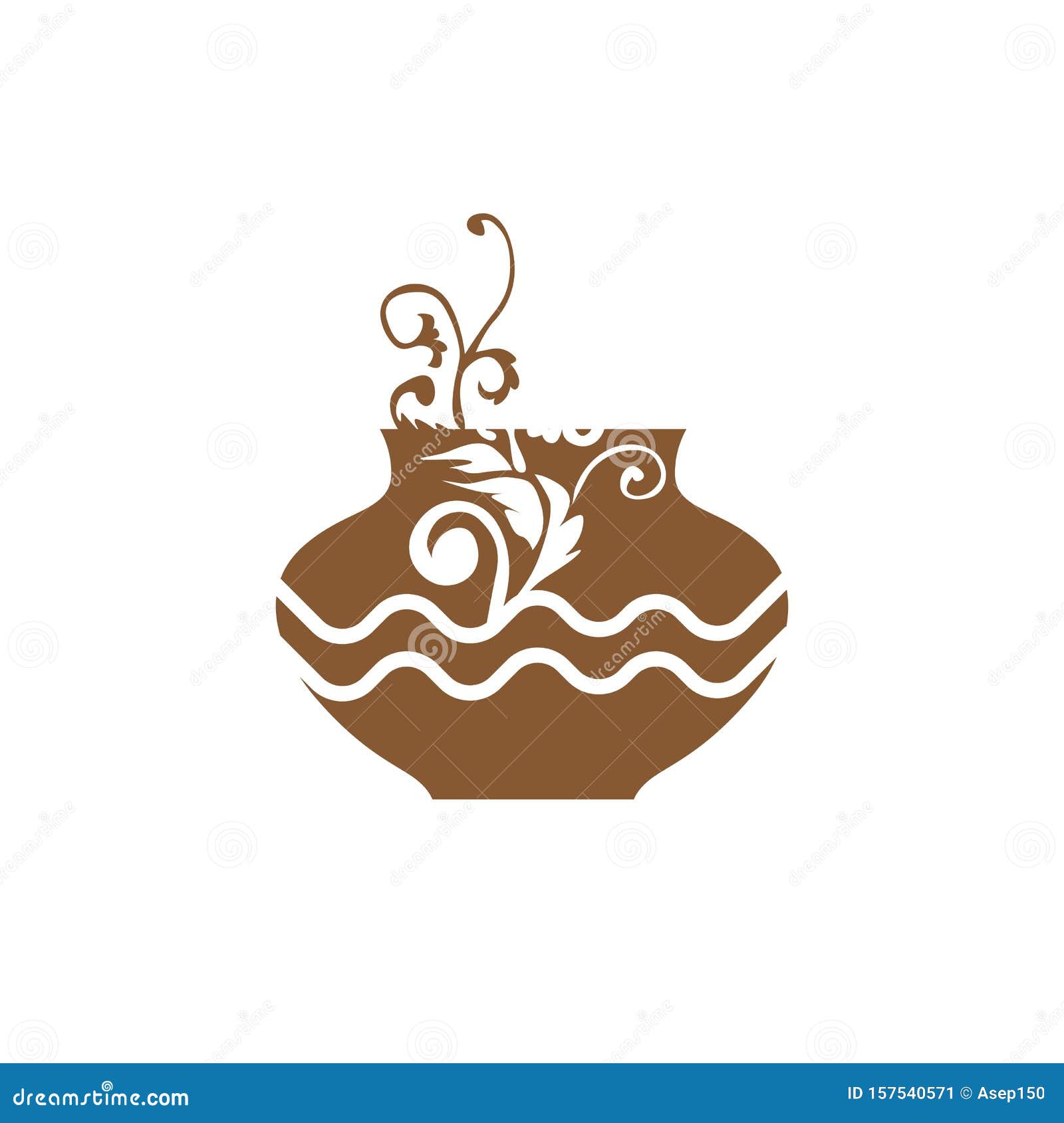 Artistic Pottery Art Vector Logo And Icon | CartoonDealer.com #157540571