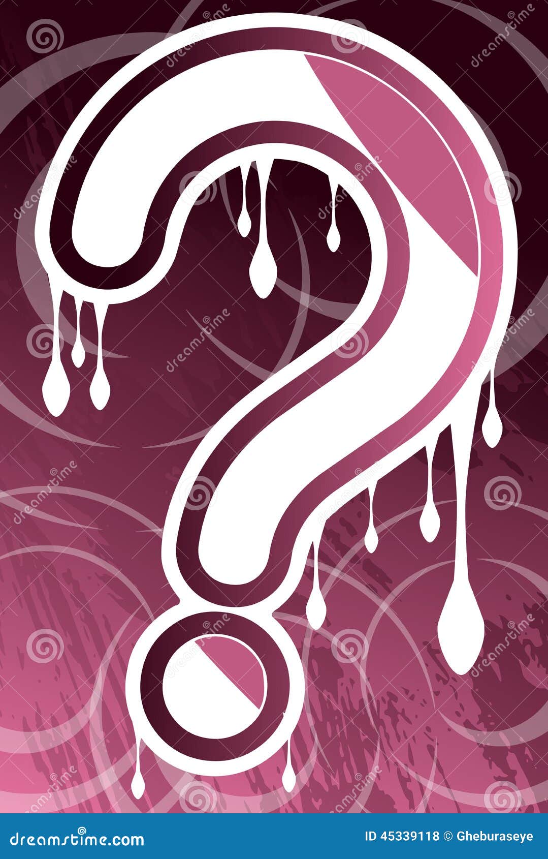 Artistic Question Mark Sign Background Solve Mystery And Confusion ...