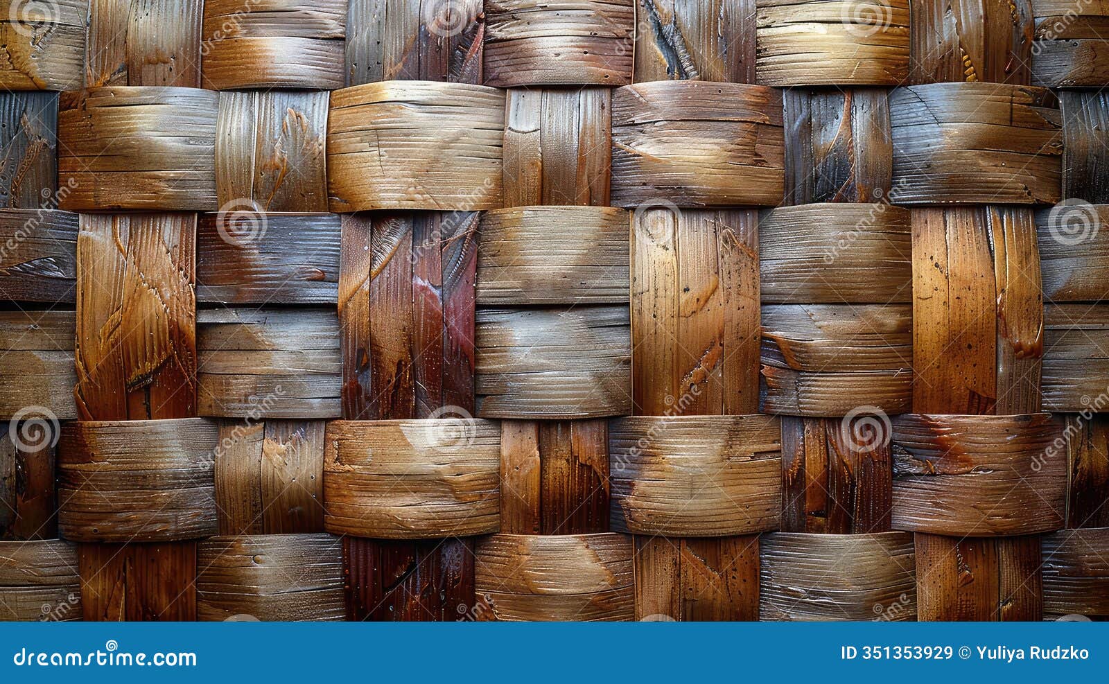 Artistic Rattan Weaving Pattern - a Textured Background of an Old ...