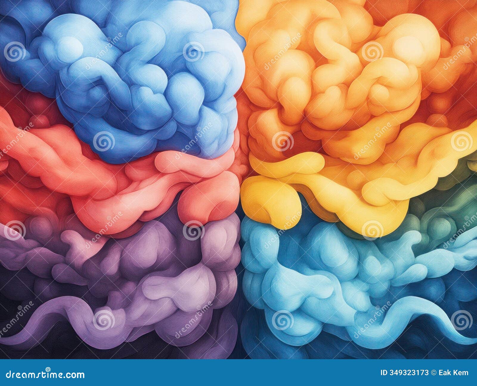 Artistic Rendering of Language Symbols Forming Dynamic Expression ...