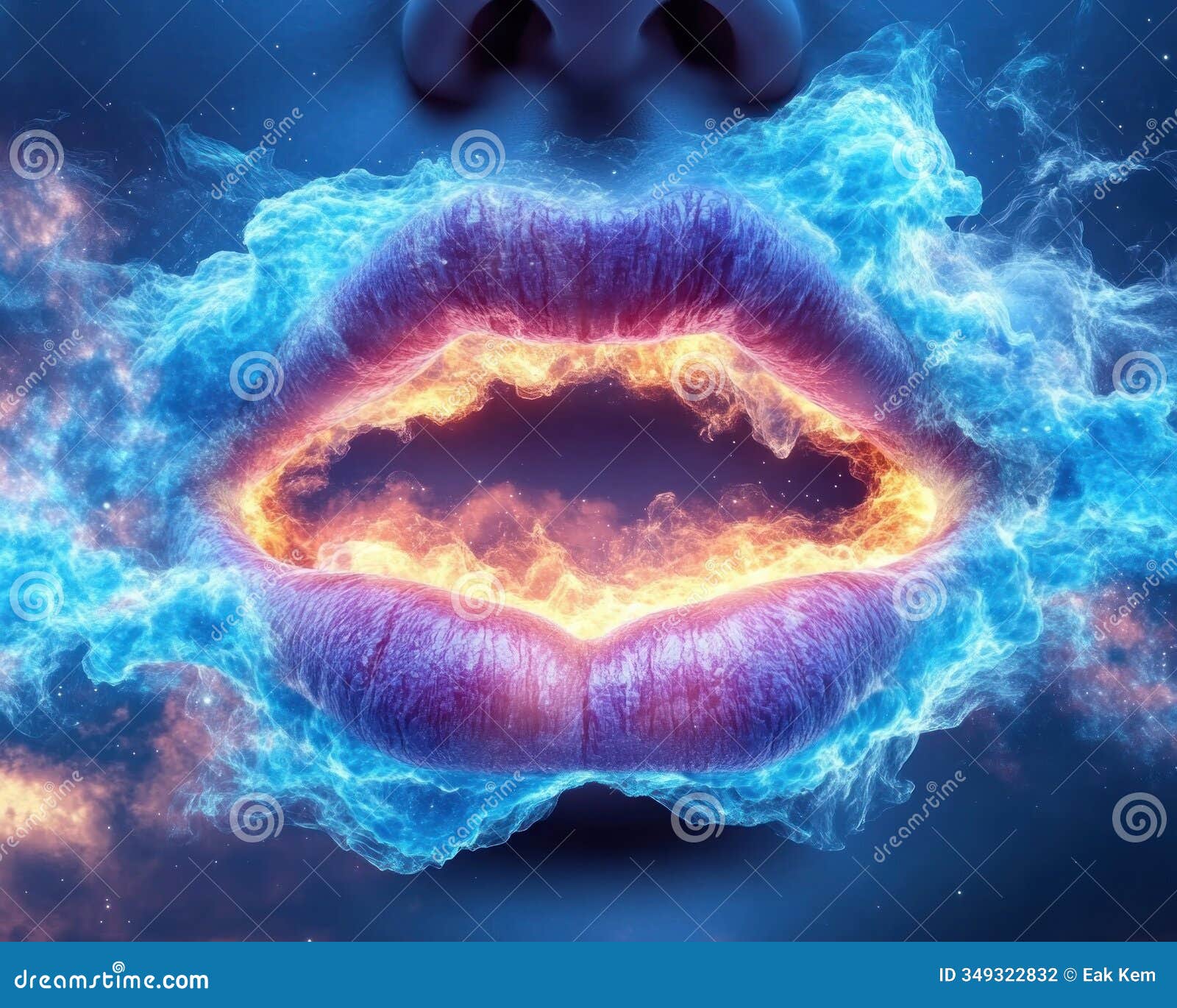 Artistic Rendering of Voice Development Glowing Articulation Pathways ...