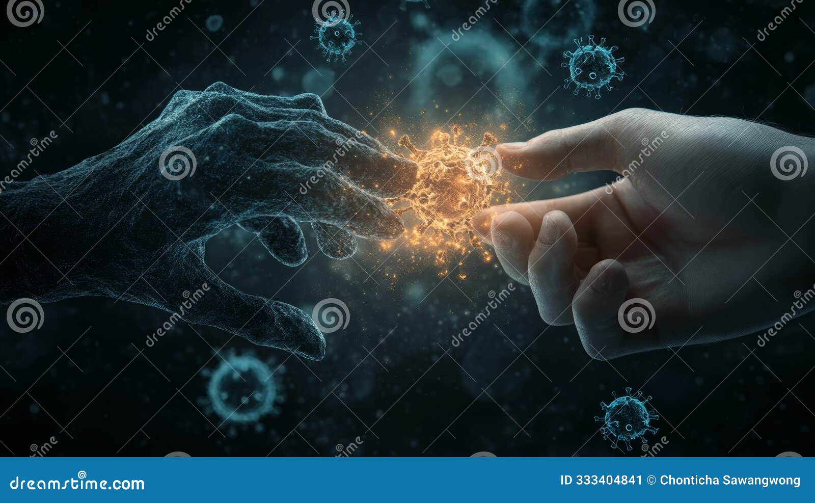 An Artistic Representation of the Connection between Humanity and ...