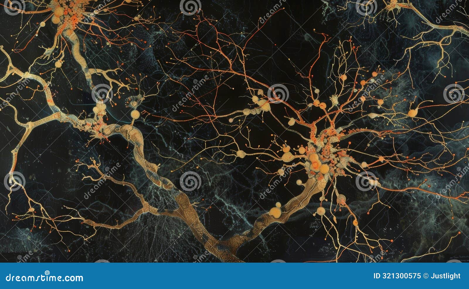 An Artistic Representation of the Impaired Functioning of Neurons in a ...