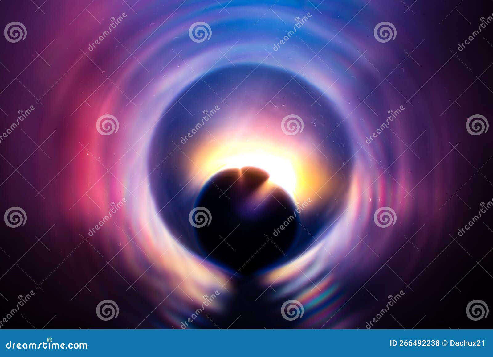 An Artistic Representation of a Partial Solar Eclipse in Beautiful ...