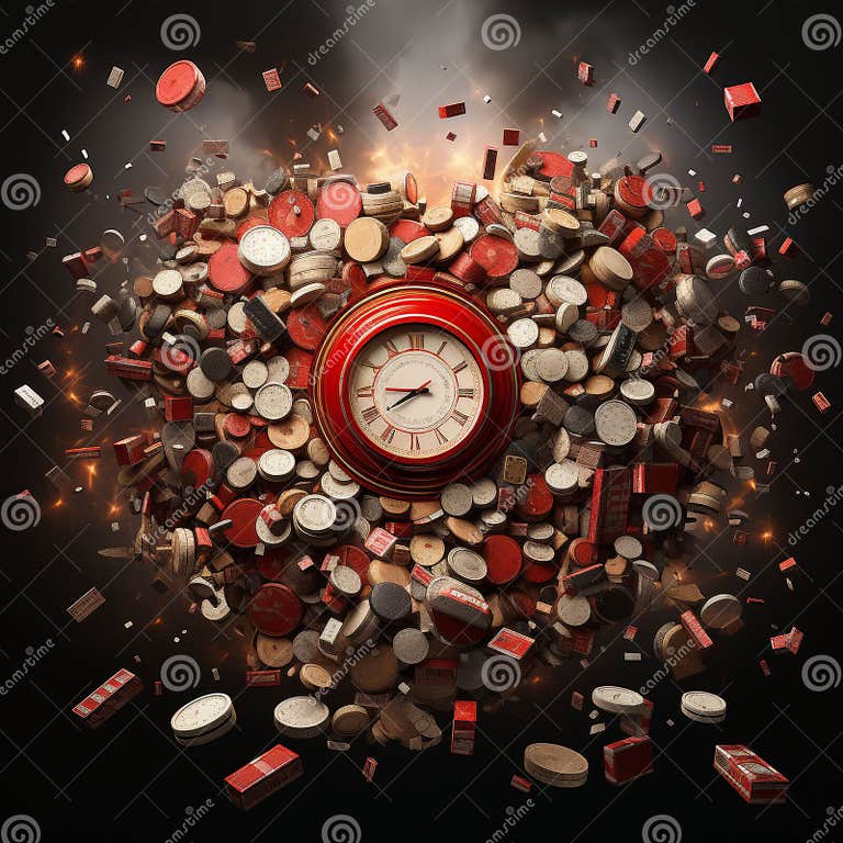 An Artistic Representation Reflecting the Fleeting Nature of Time and ...