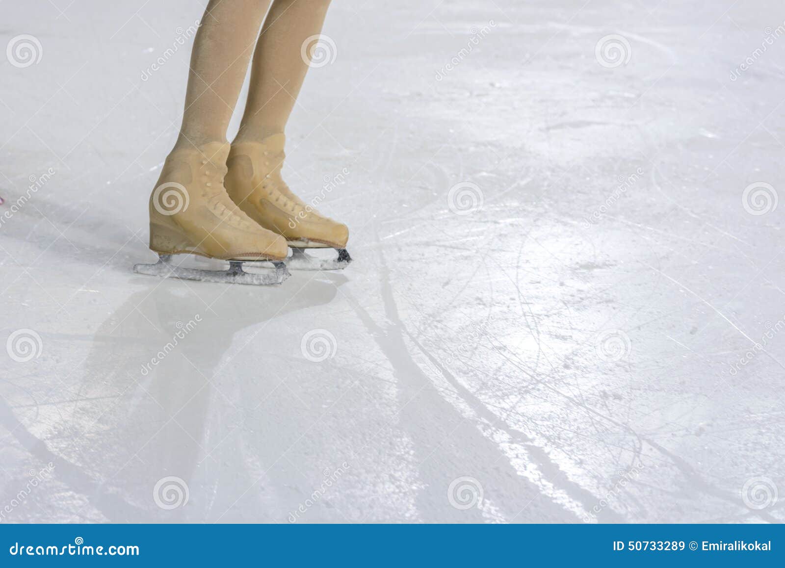 Artistic skating stock image. Image of recreational, boot - 50733289