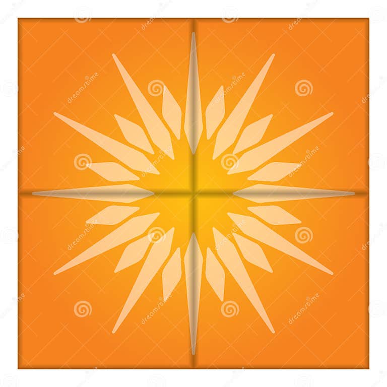 Artistic Sun. Vector Illustration. Stock Vector - Illustration of ...