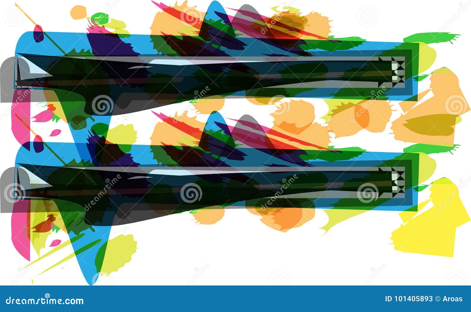 Artistic Symbol stock vector. Illustration of isolated - 101405893