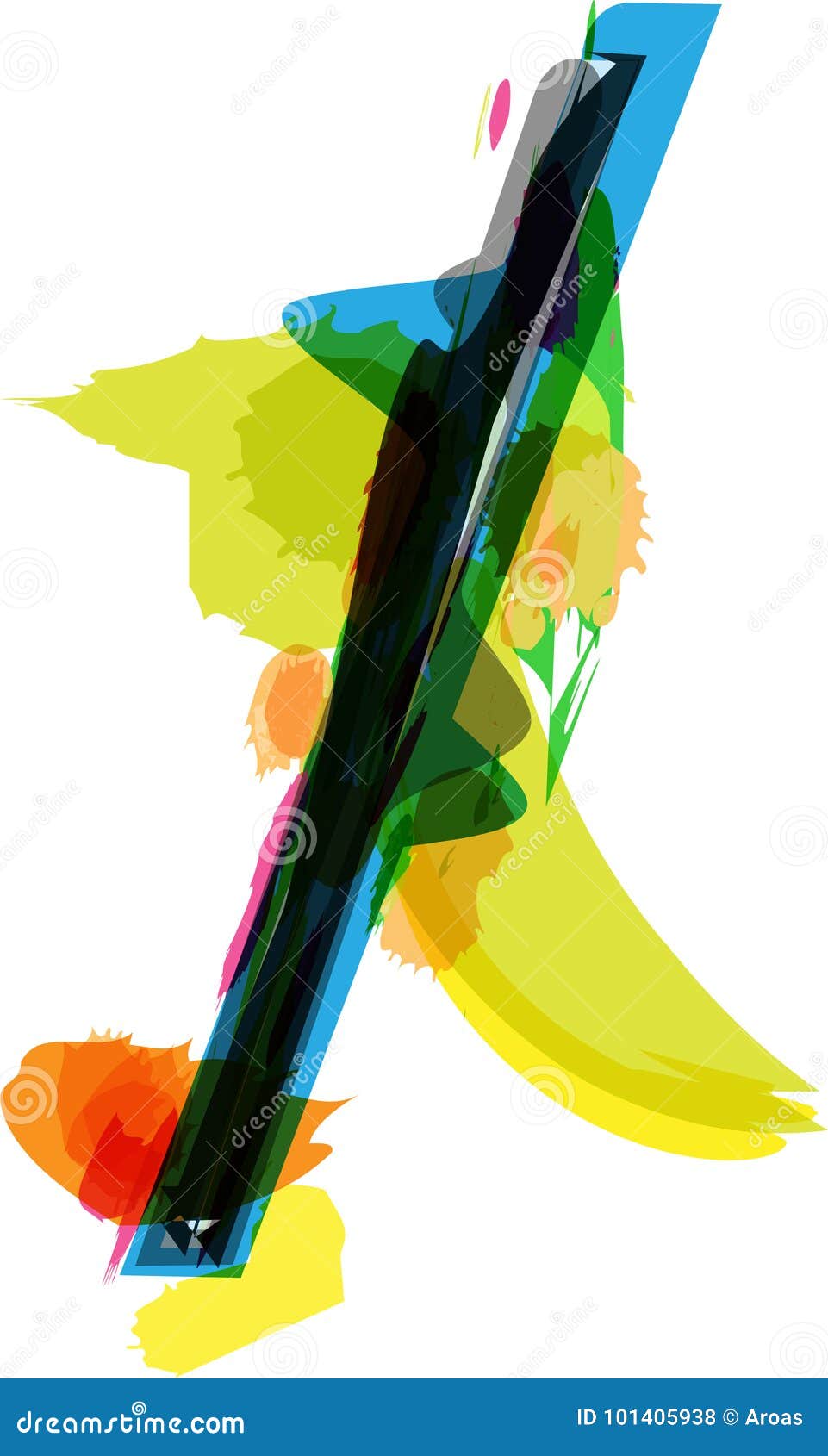 Artistic Symbol stock vector. Illustration of element - 101405938