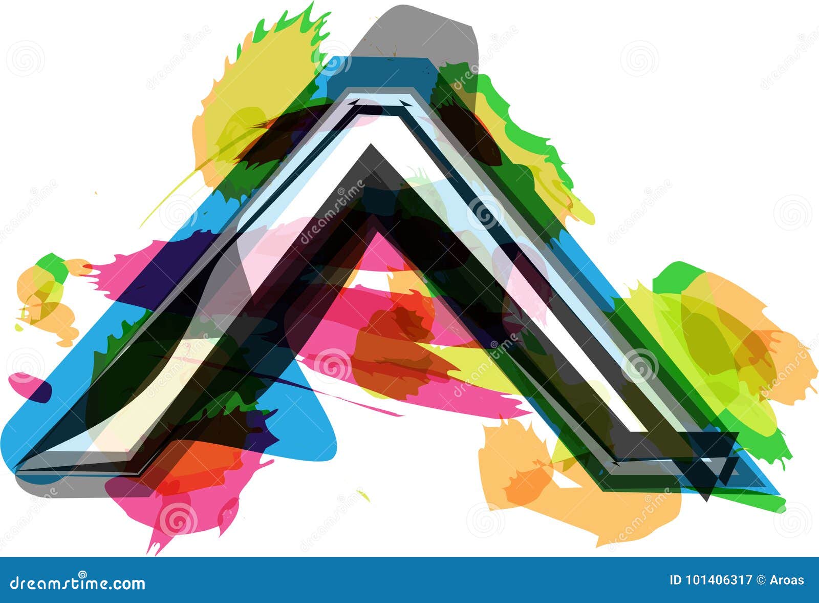 Artistic Symbol stock vector. Illustration of pattern - 101406317