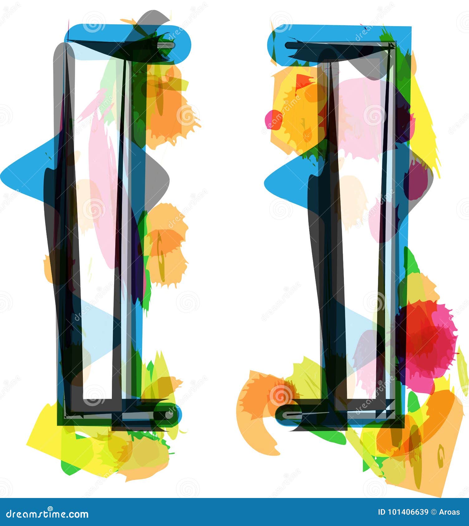 Artistic Symbol stock vector. Illustration of scrapbook - 101406639