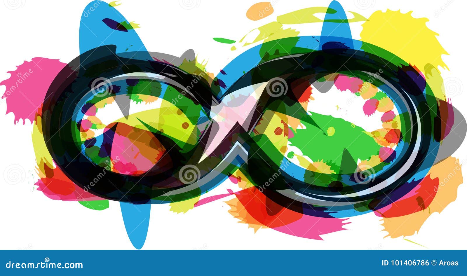 Artistic Symbol stock vector. Illustration of isolated - 101406786