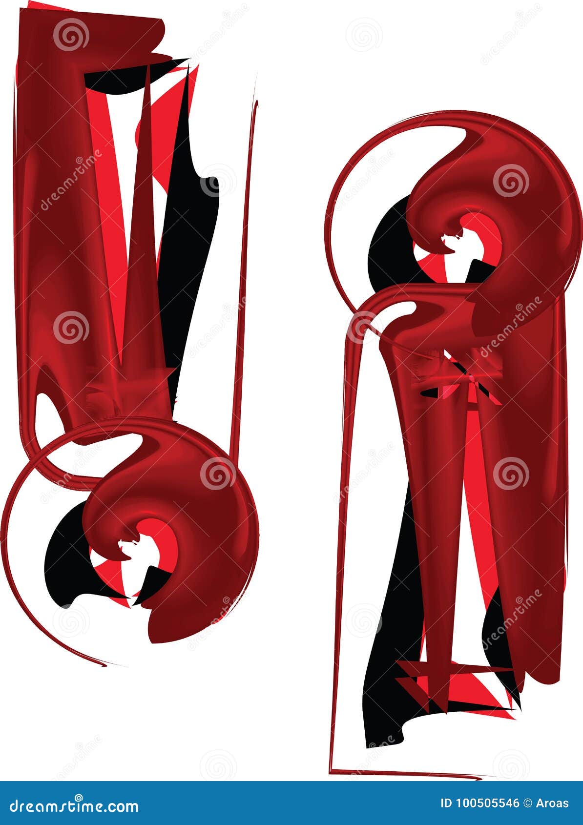 Artistic Symbol Illustration Stock Vector - Illustration of idea, hand ...