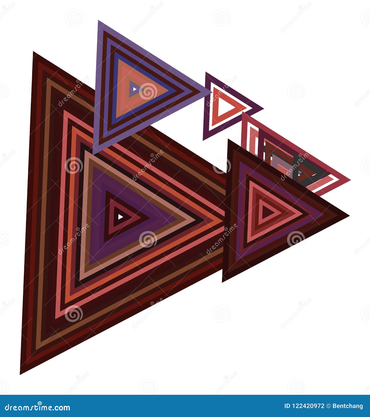 Artistic Triangle Background Pattern Abstract. Template, Drawing ...