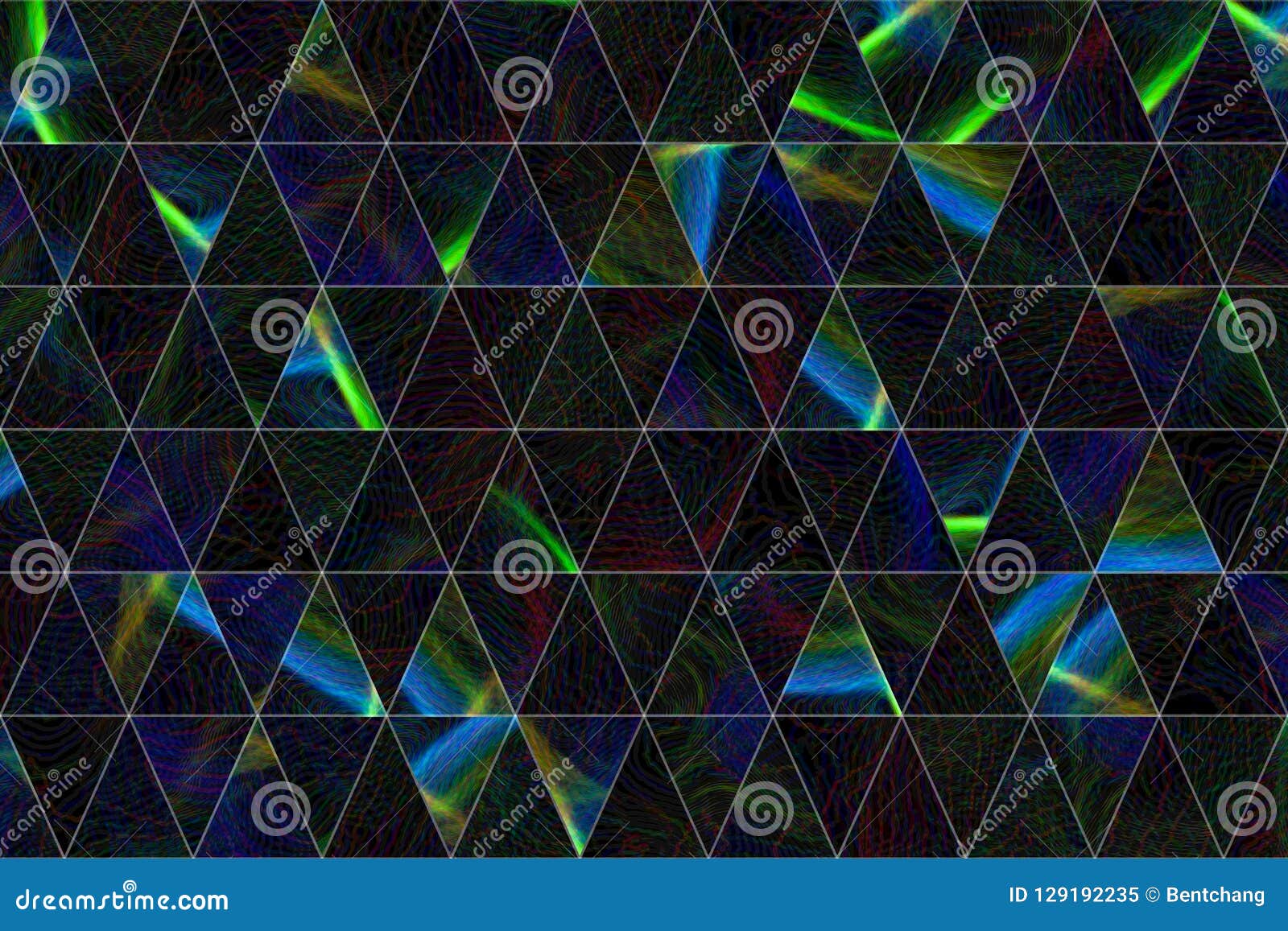 Artistic Triangle Strip Pattern of Geometric Background Abstract ...