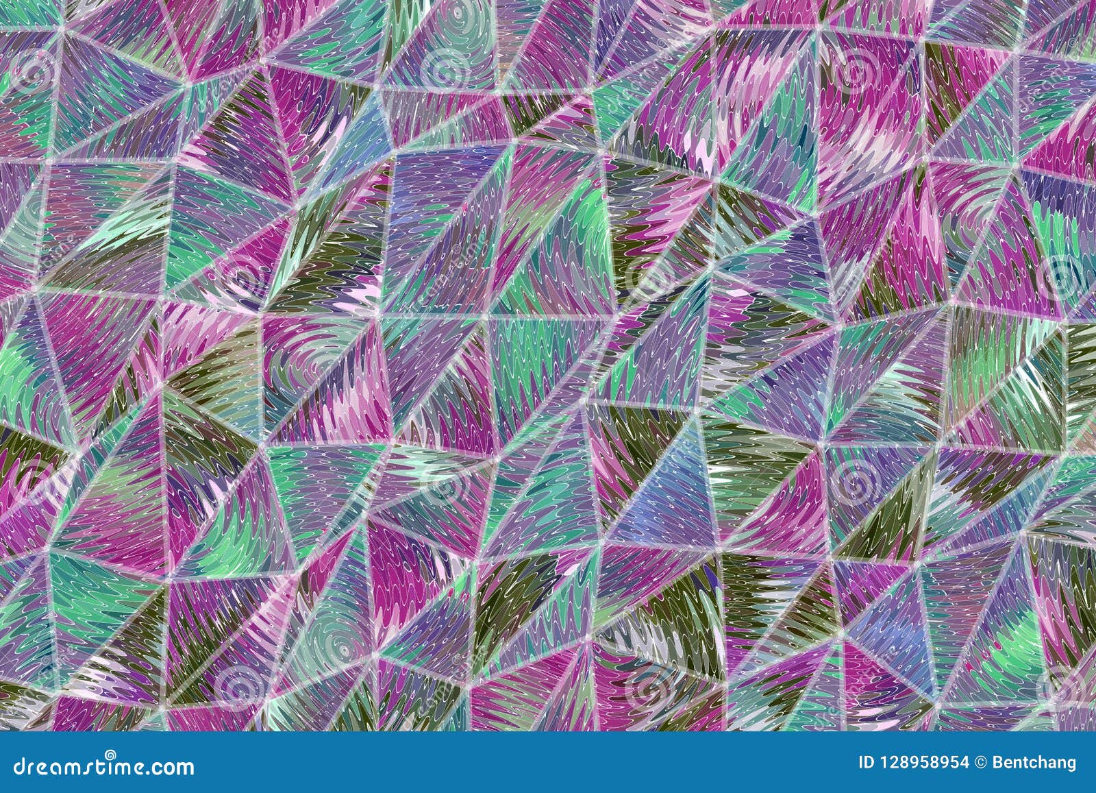 Artistic Triangle Strip Pattern of Geometric Background Abstract ...