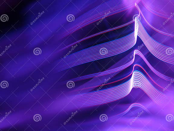 Artistic Vertical Illustration of Layered Lines Creating a Virtual ...