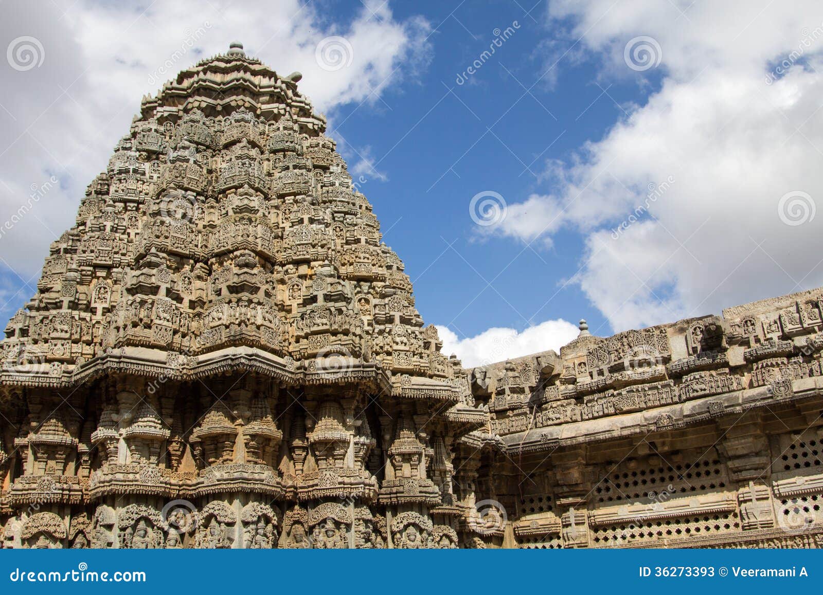 Artistic View of Aesthetic Temple Stock Image - Image of chennakesava ...