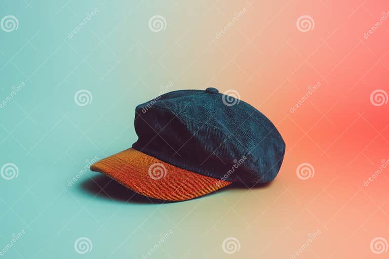 Artistic View of a Tilted Student Cap Resting on a Flat Surface with a ...
