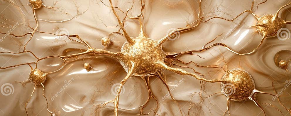 Artistic Visualization of Dynamically Reshaping Neurons, Symbolizing Enhanced Memory and ...