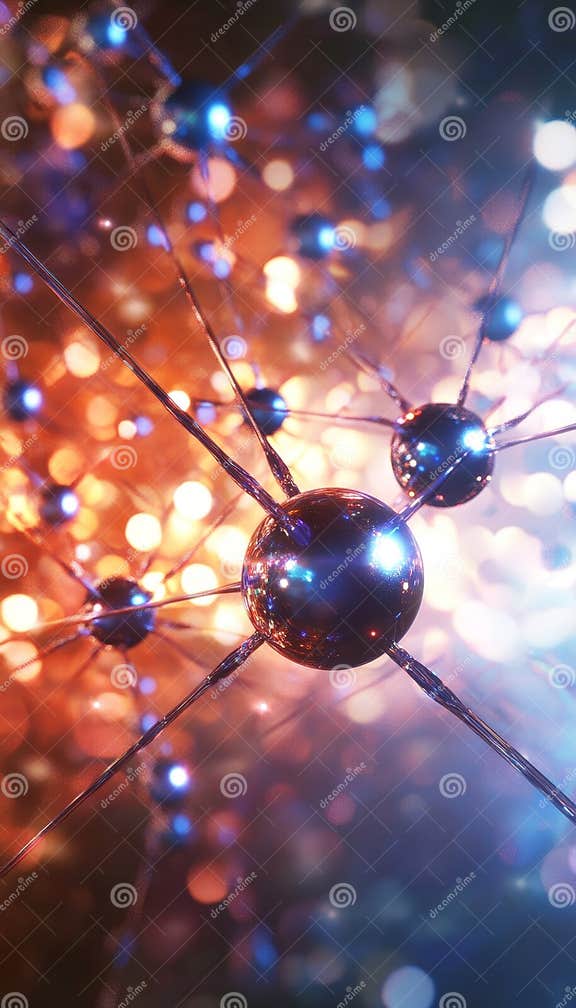 Artistic Visualization of a Solar Powered Molecule Converting Energy ...