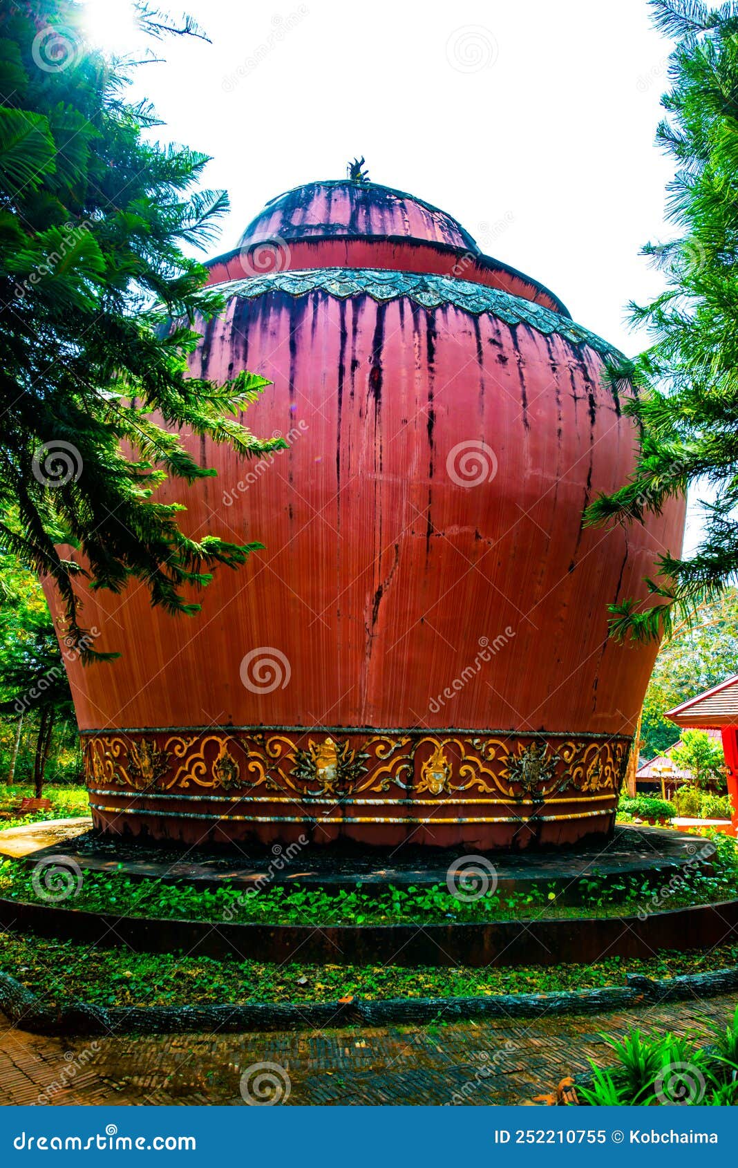 Artistic Water Storage Tank Stock Image - Image of architecture ...