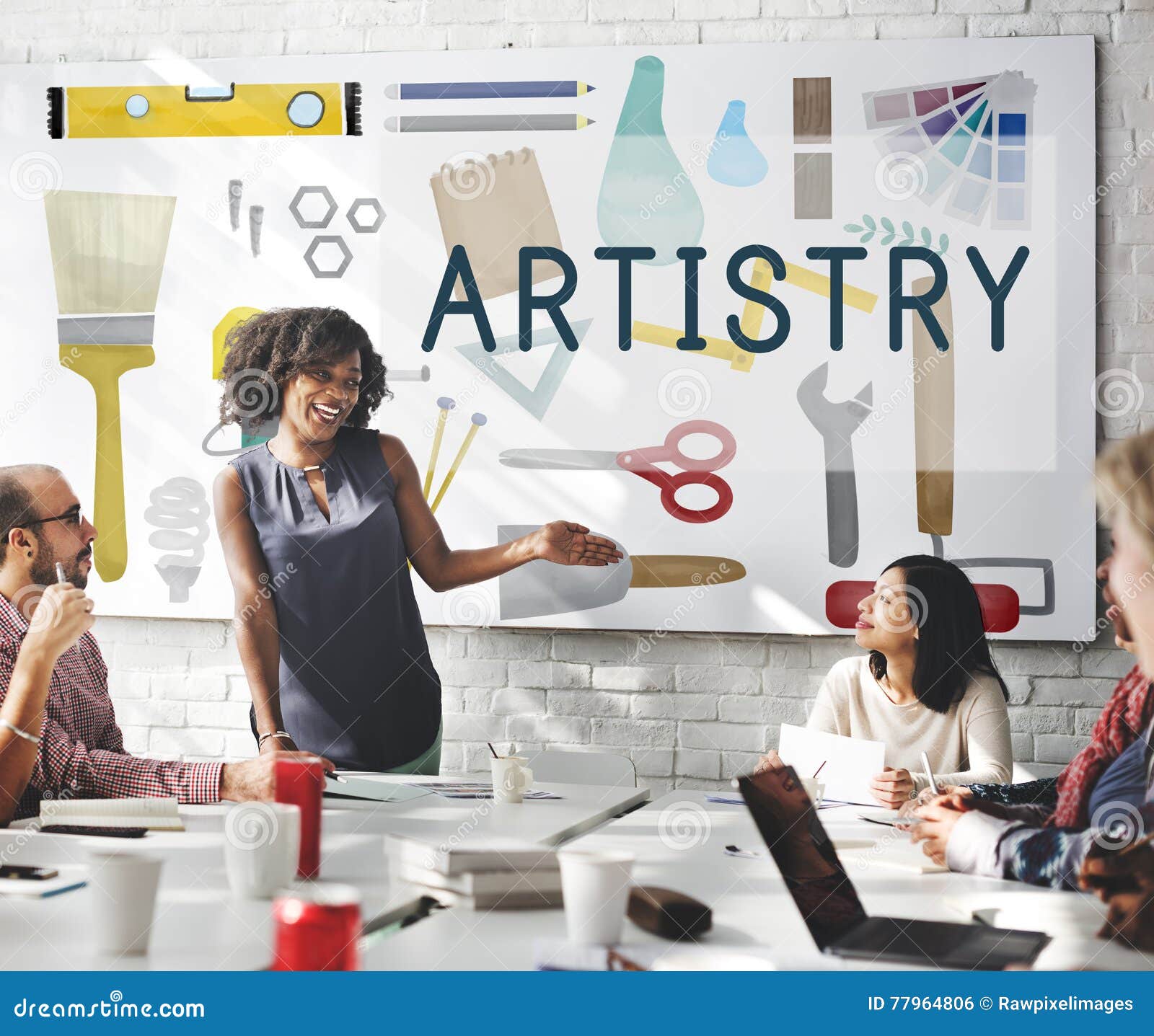 Artistry Craft Design Equipment Concept Stock Photo - Image of craft ...