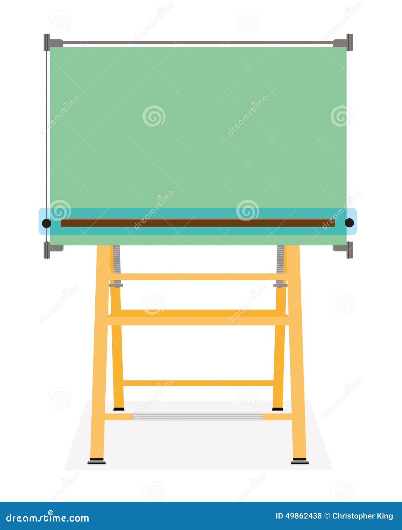 Artists Drawing Board stock vector. Illustration of illustrations ...