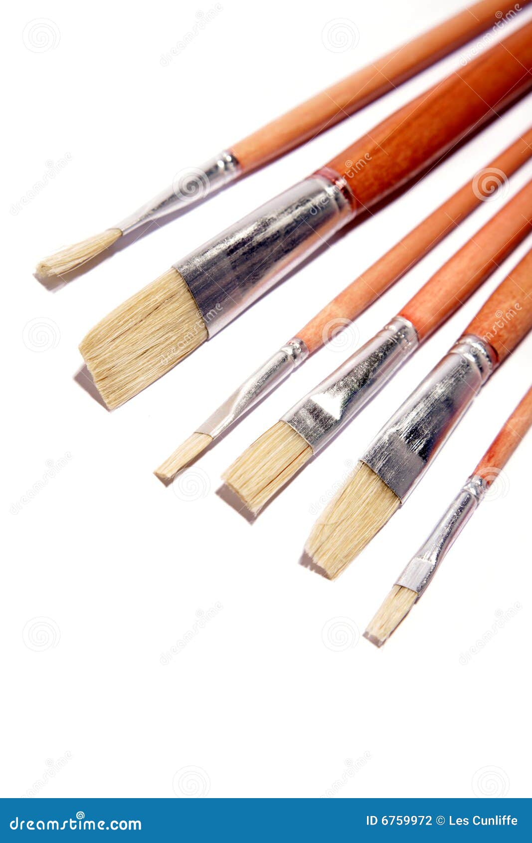 Artists paint brushes stock photo. Image of bright, paint - 6759972