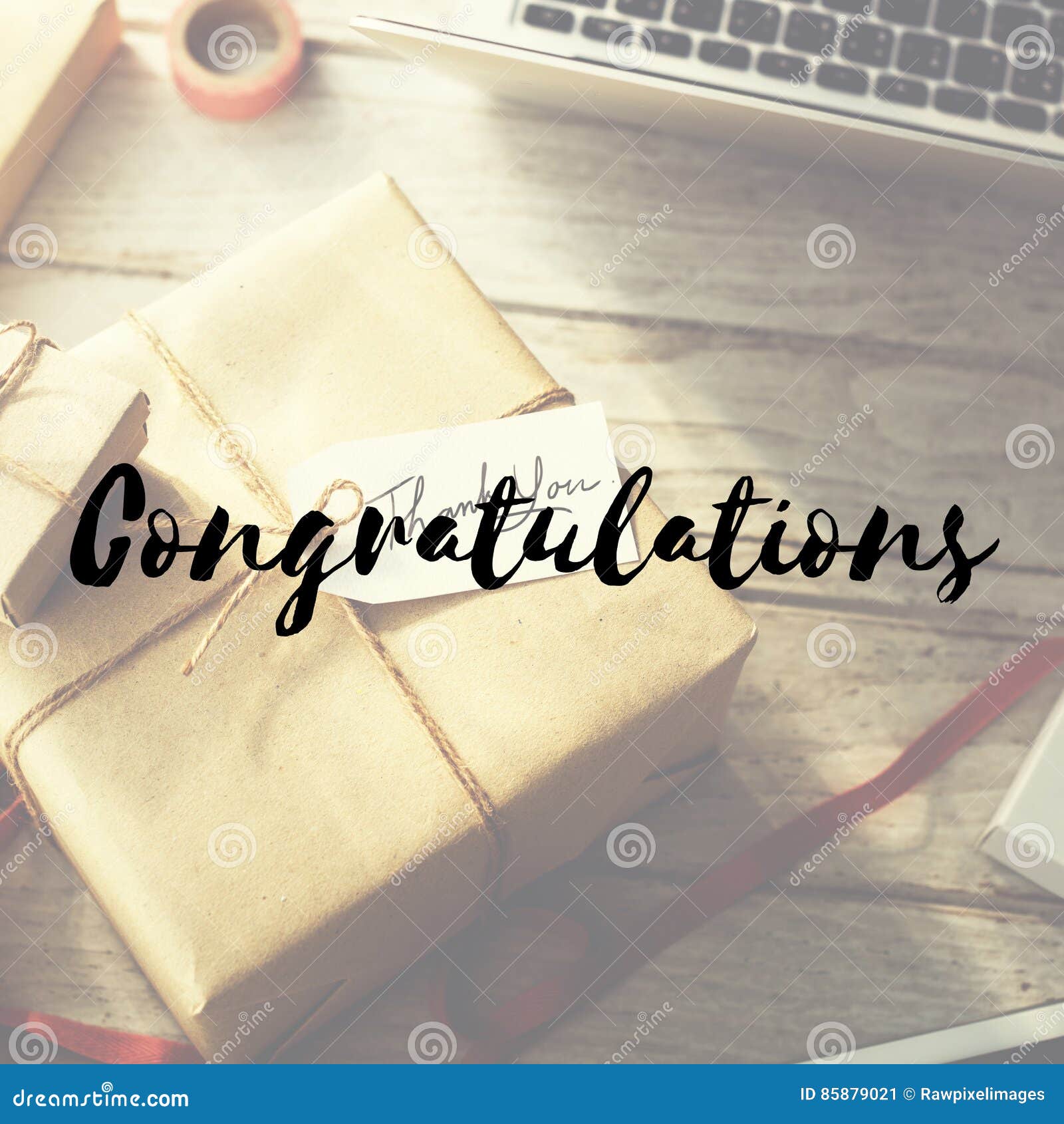 Arts & Crafts Gift Present Give Sharing Congratulations Concept Stock ...