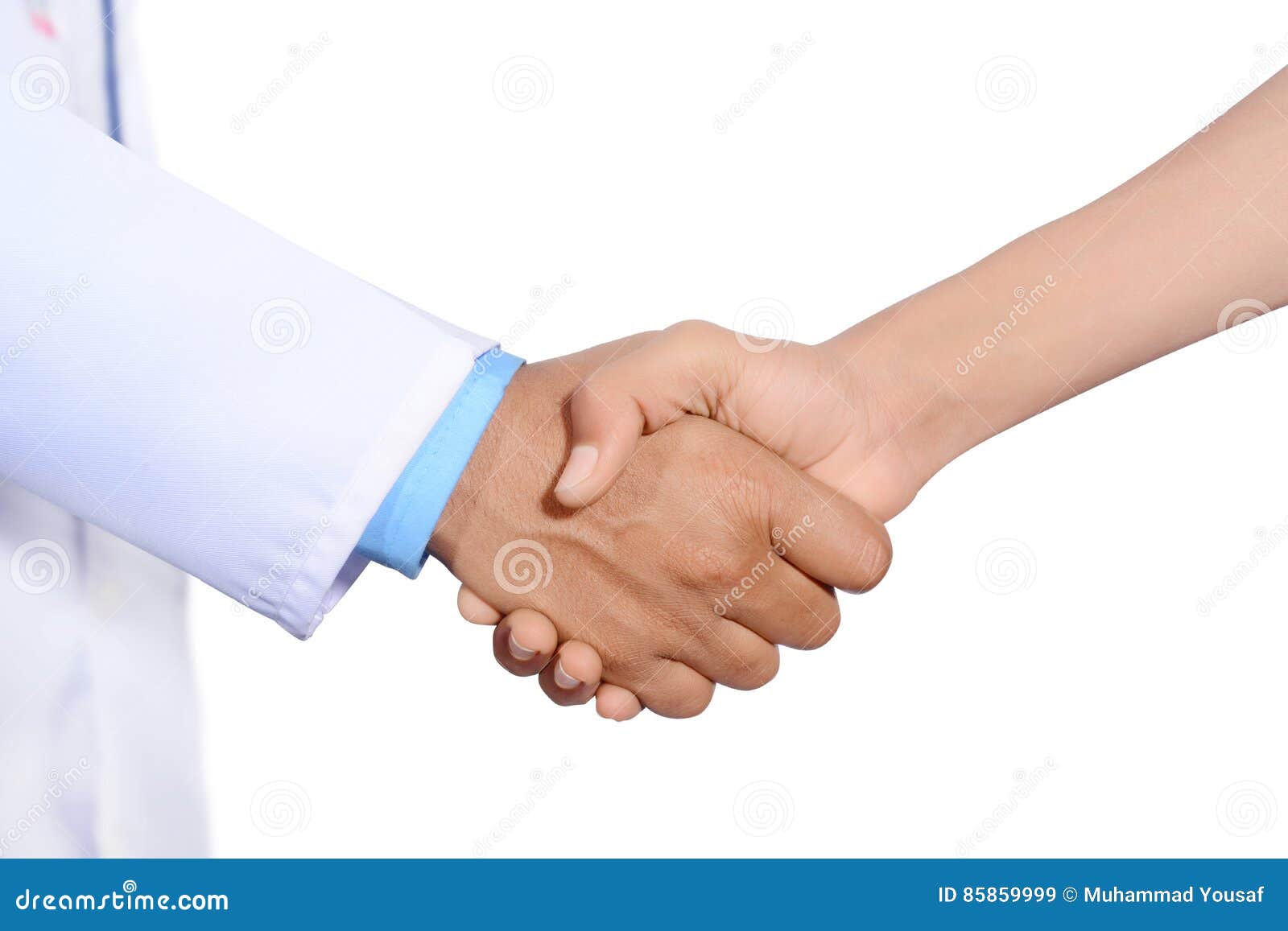 Arts En Geduldige Het Schudden Hand Stock Afbeelding - Image of ...