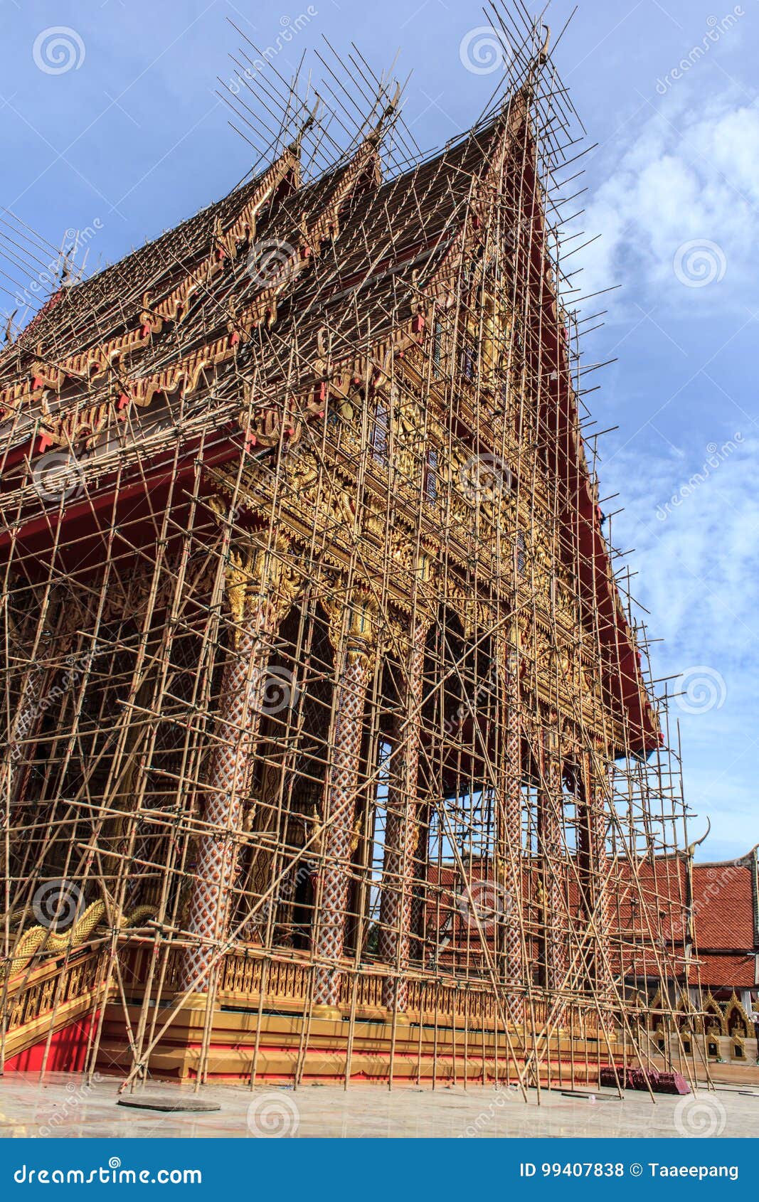 The Construction of the Temple Stock Photo - Image of ancient, religion ...